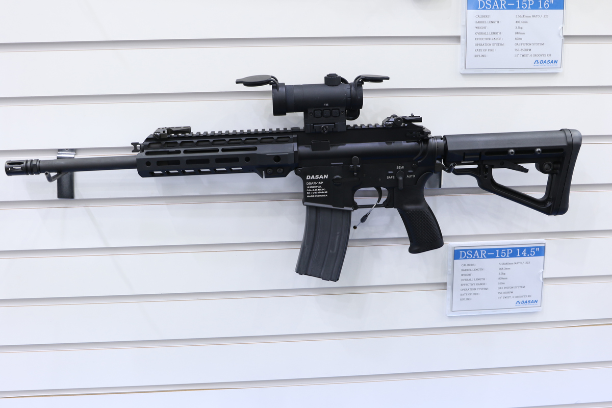 Dasan Shows Wares at Seoul ADEX 2023 – Small Arms Defense Journal